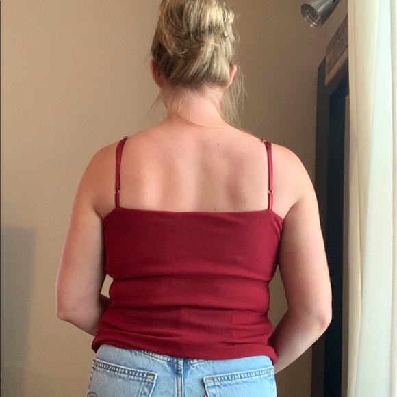 The Limited | Tops | Vintage The Limited Red Sequined Cami | Poshmark